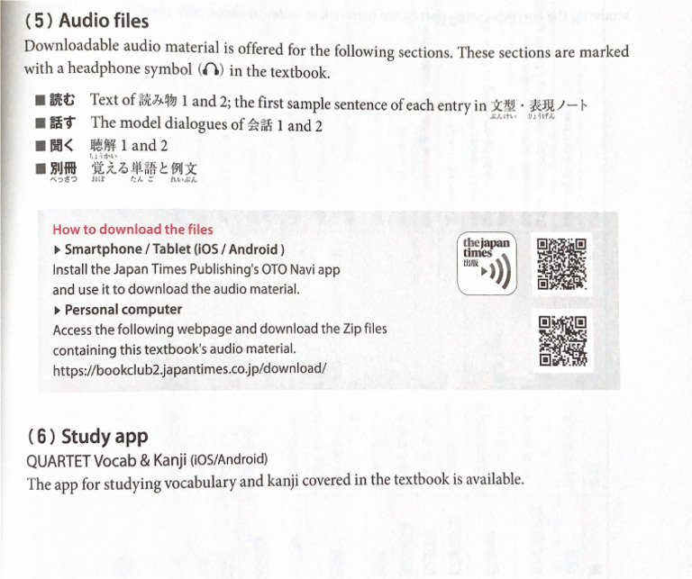 Audio Listening Pdf