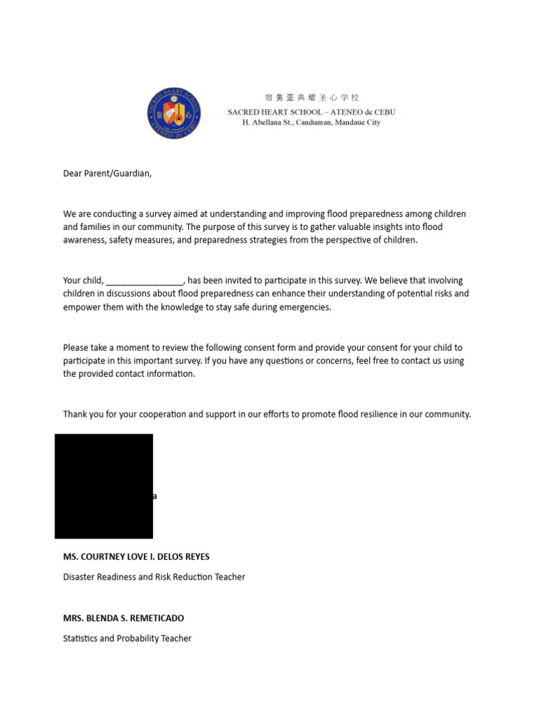 Students Consent Form | PDF