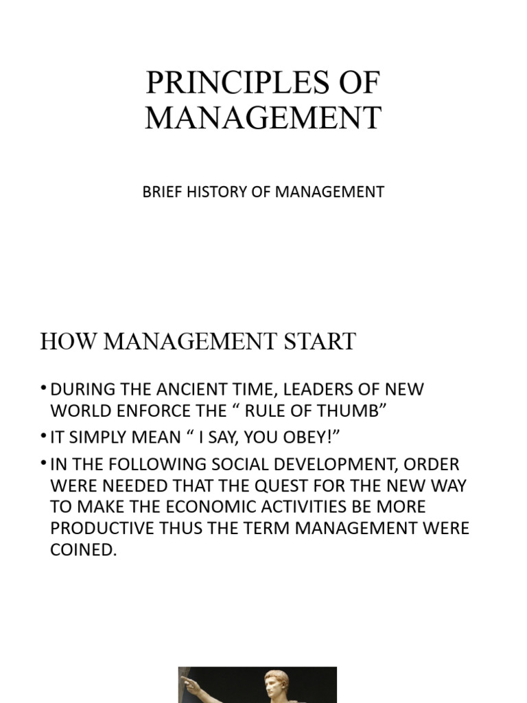 Principles of Management | PDF
