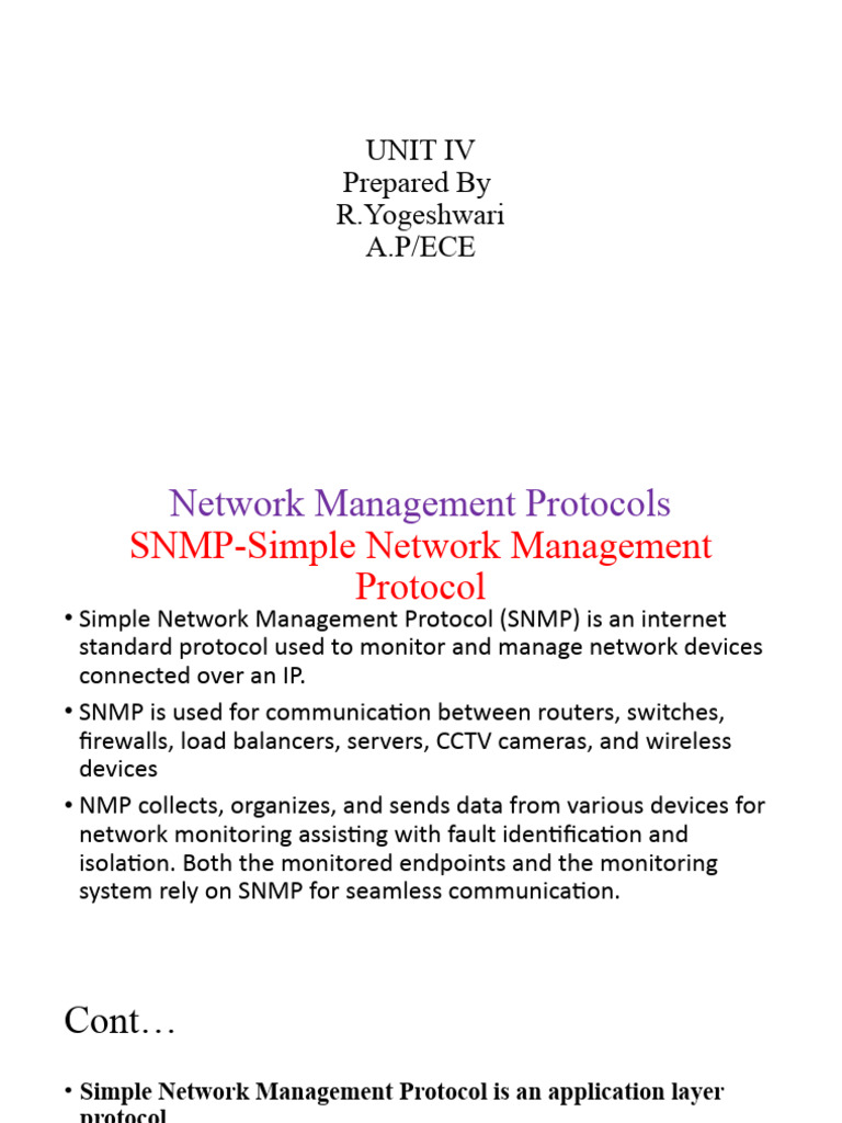 UNIT IV Wireless Sensor Network Design | PDF | Computer Network | Internet Protocol Suite