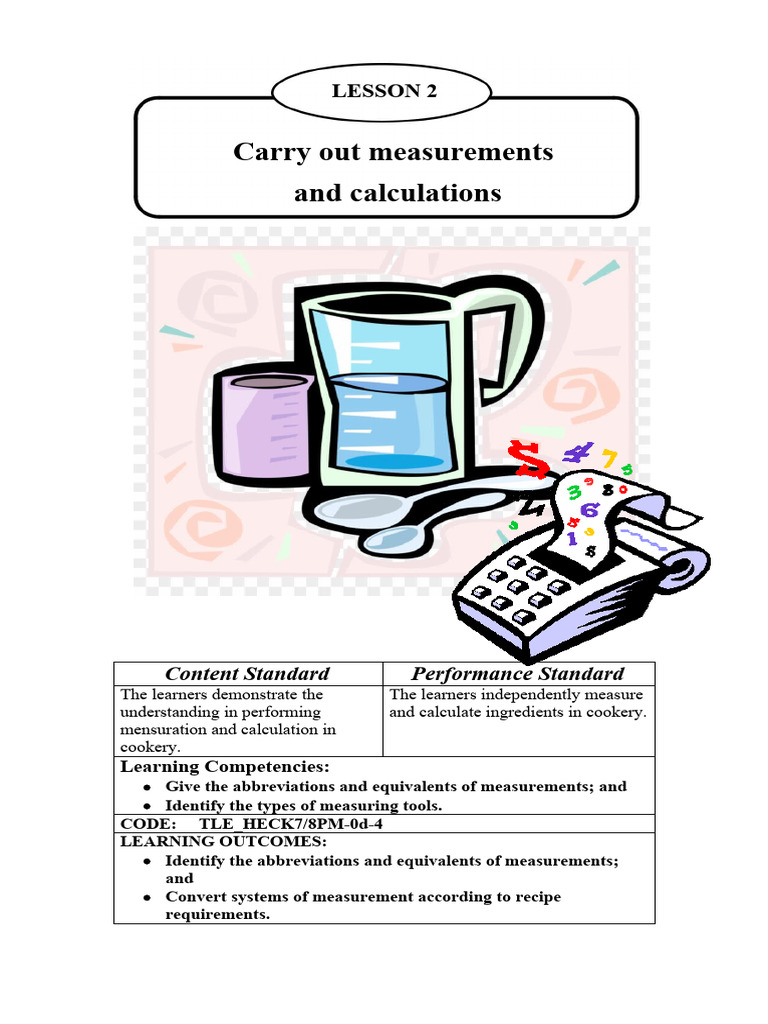 Week 3 Tle 7 | Download Free PDF | Fahrenheit