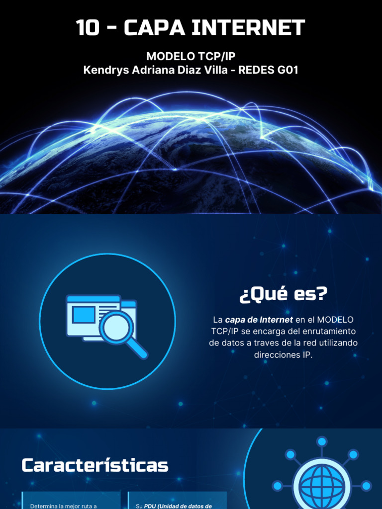 Capa Internet - TCPIP - Kendrys Adriana Díaz Villa | PDF | Protocolos ...