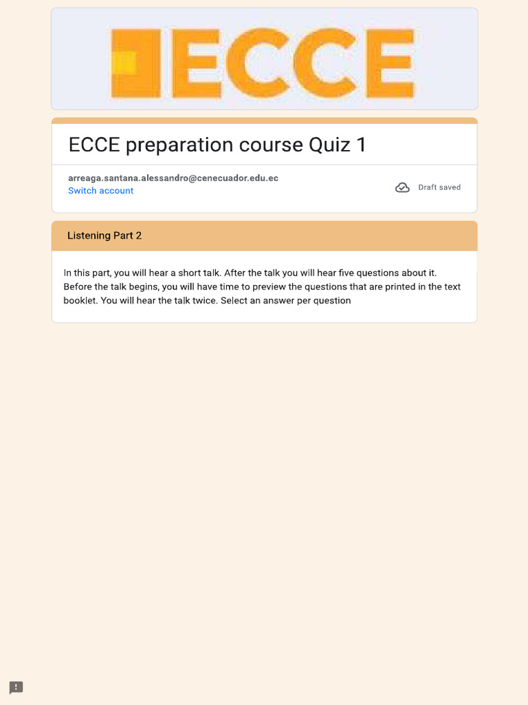 Listening Part 2 | PDF