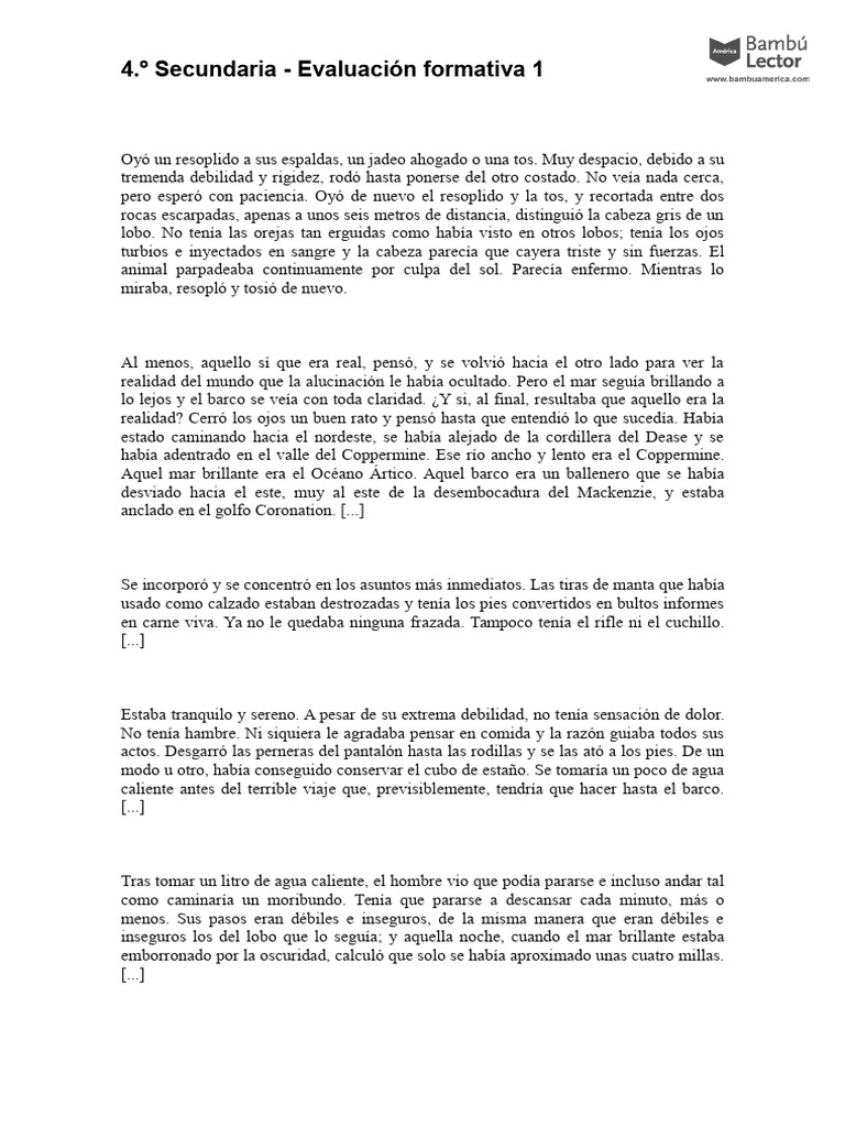 4_Secundaria_Evaluacion_formativa_1 | PDF