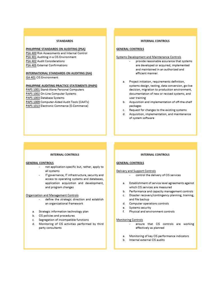 Audcis Genapp Controls | PDF | Internal Control | System