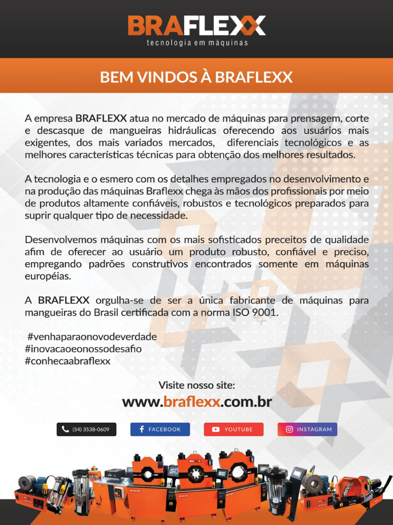APRESENTAÇÃO BRAFLEXX | PDF
