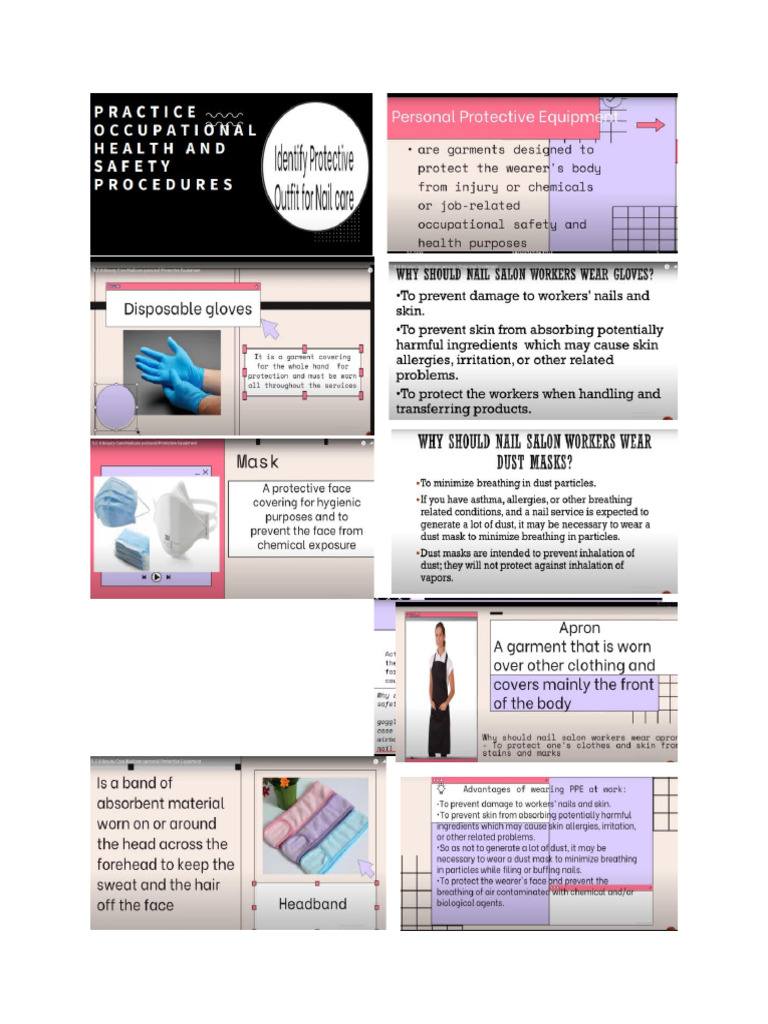 Tle Practice Occupational Health and Safety Procedure | PDF