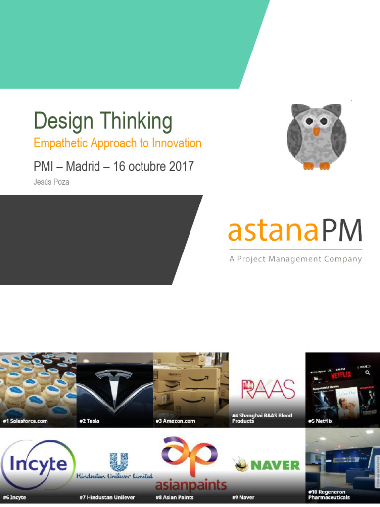 astanaPM PMI Design Thinking | PDF | Design Thinking | Innovation