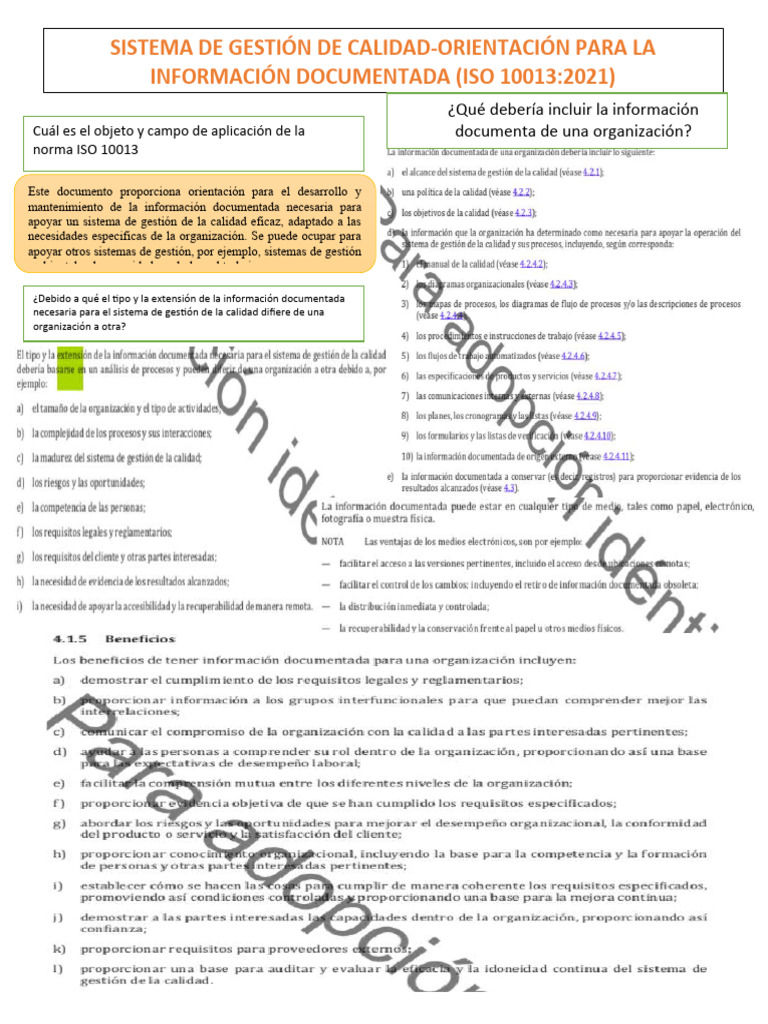 seminario #3 gestion de calidad | PDF | Sistema de manejo de calidad | Calidad (comercial)