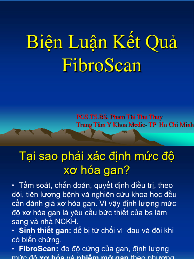 Bien Luan Ket Qua Fibroscan | PDF