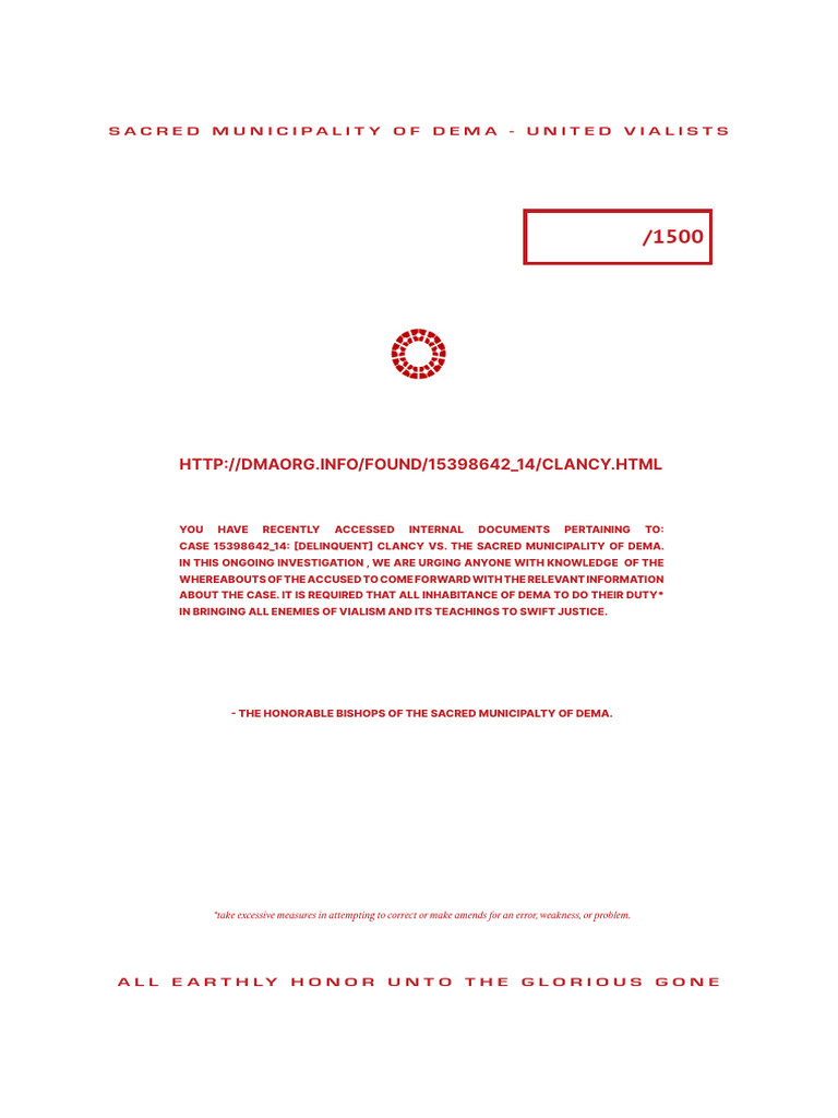 Nmof - DEMA Letter | PDF | Justice | Crime & Violence