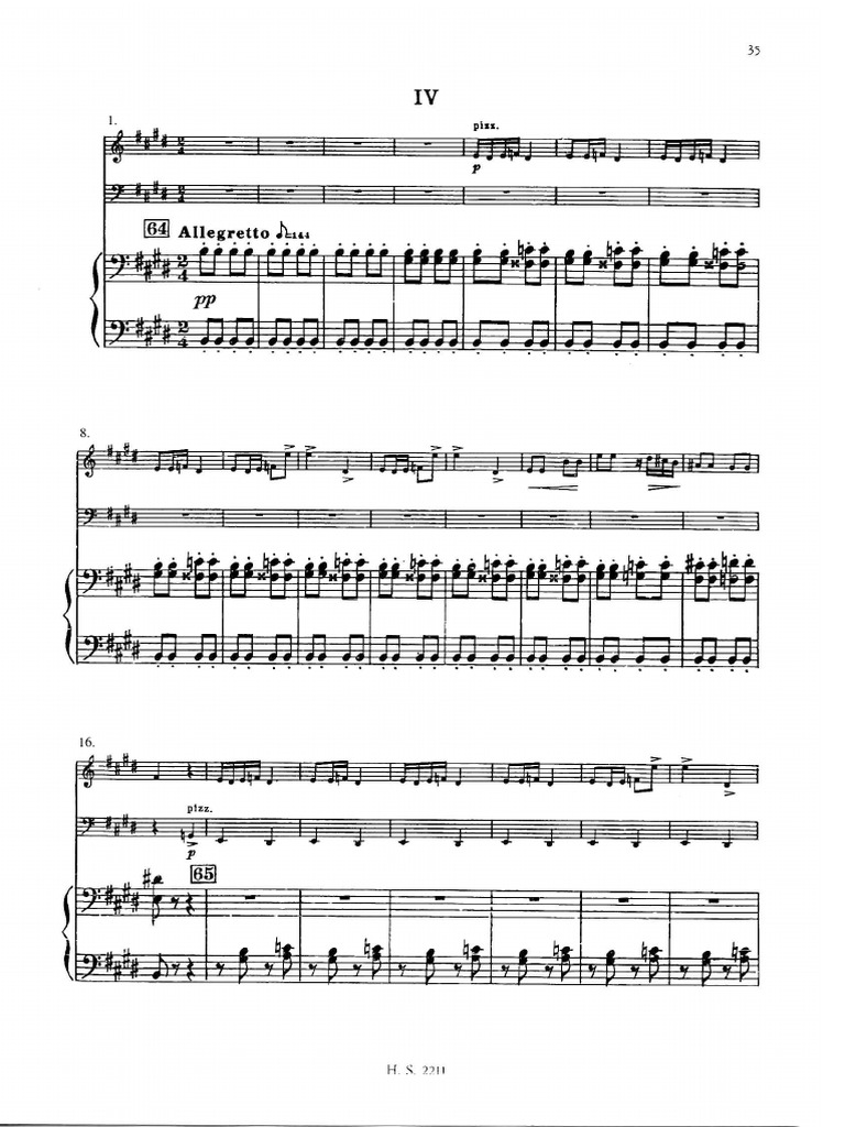 Shostakovich Piano Trio No. 1 PDF | PDF | Science & Mathematics ...