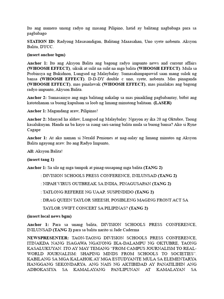 RB Fil Anchor 1 and 2 | PDF