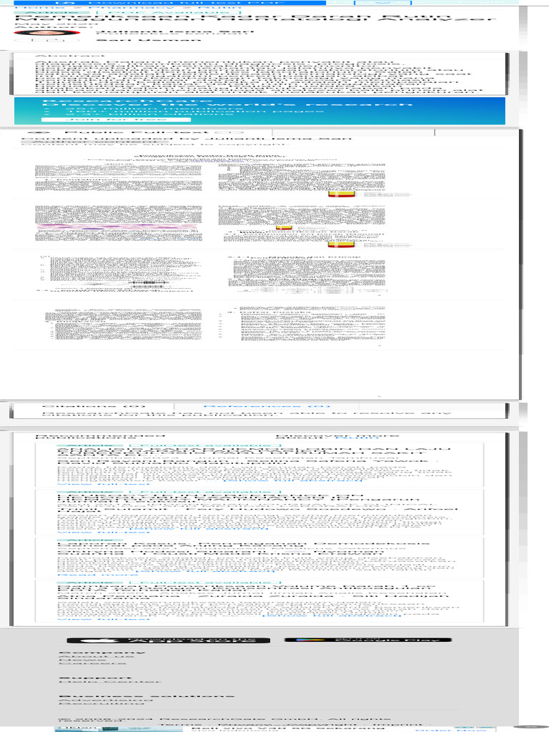 Pemeriksaan Kadar Darah Rutin Menggunakan Hematologi Analyzer | PDF ...