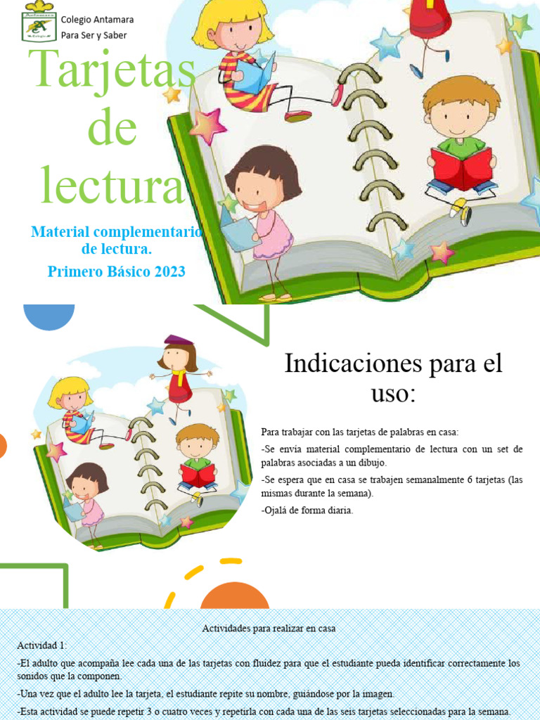 Tarjetas de Lectura | Descargar gratis PDF | Sílaba