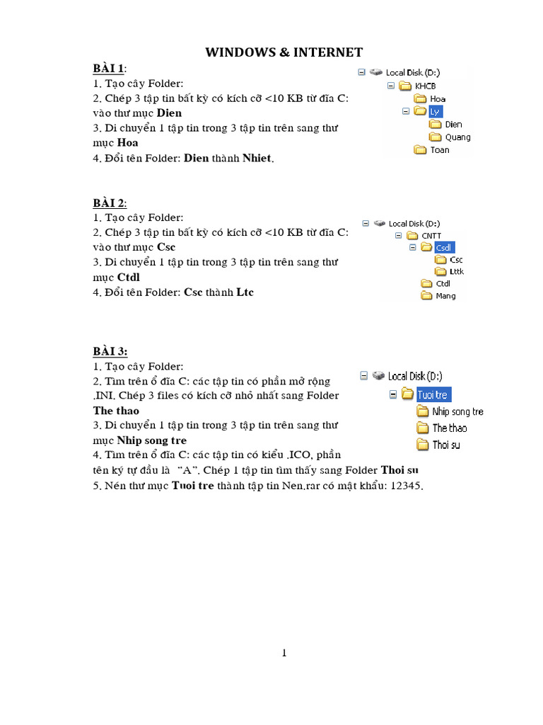 Lab01 Win Internet UT | PDF