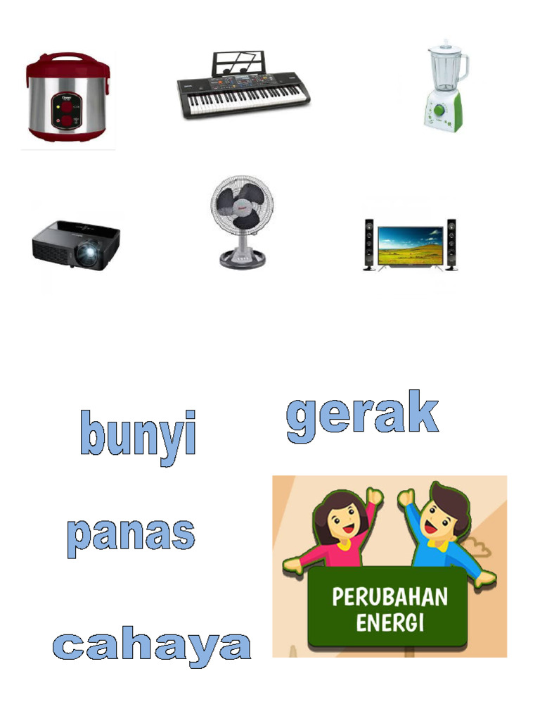 Gambar Perubahan Energi | PDF