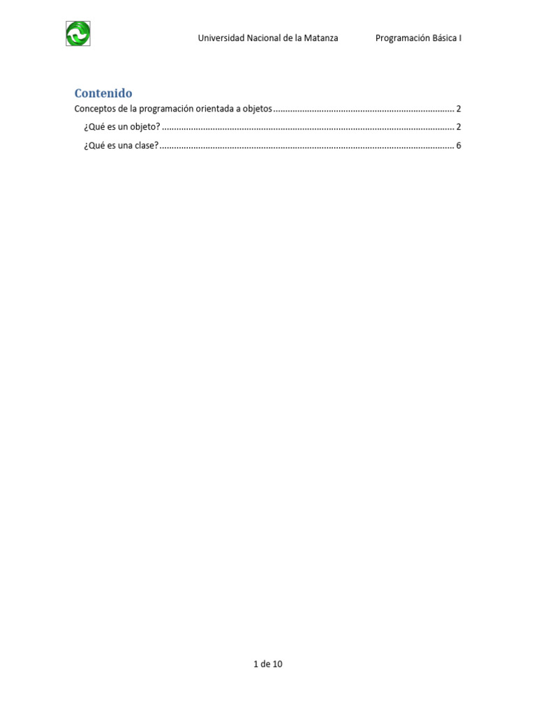 5 X Conceptos de La Programacion Orientada A Objetos11 | PDF | Objeto ...