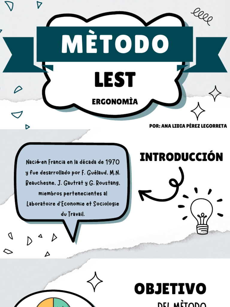 Mètodo Lest | Descargar gratis PDF | Factores humanos y ergonomía | Evaluación
