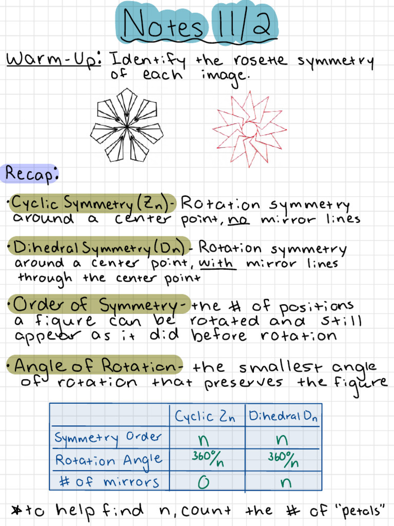 118 Notes 11 - 2 (Blank) | PDF | Euclid | Classical Geometry