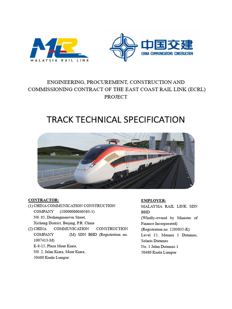 06 Track Technical Specification | Download Free PDF | Rail Transport ...