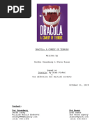 Dracula Script Final | PDF | Count Dracula | Dracula