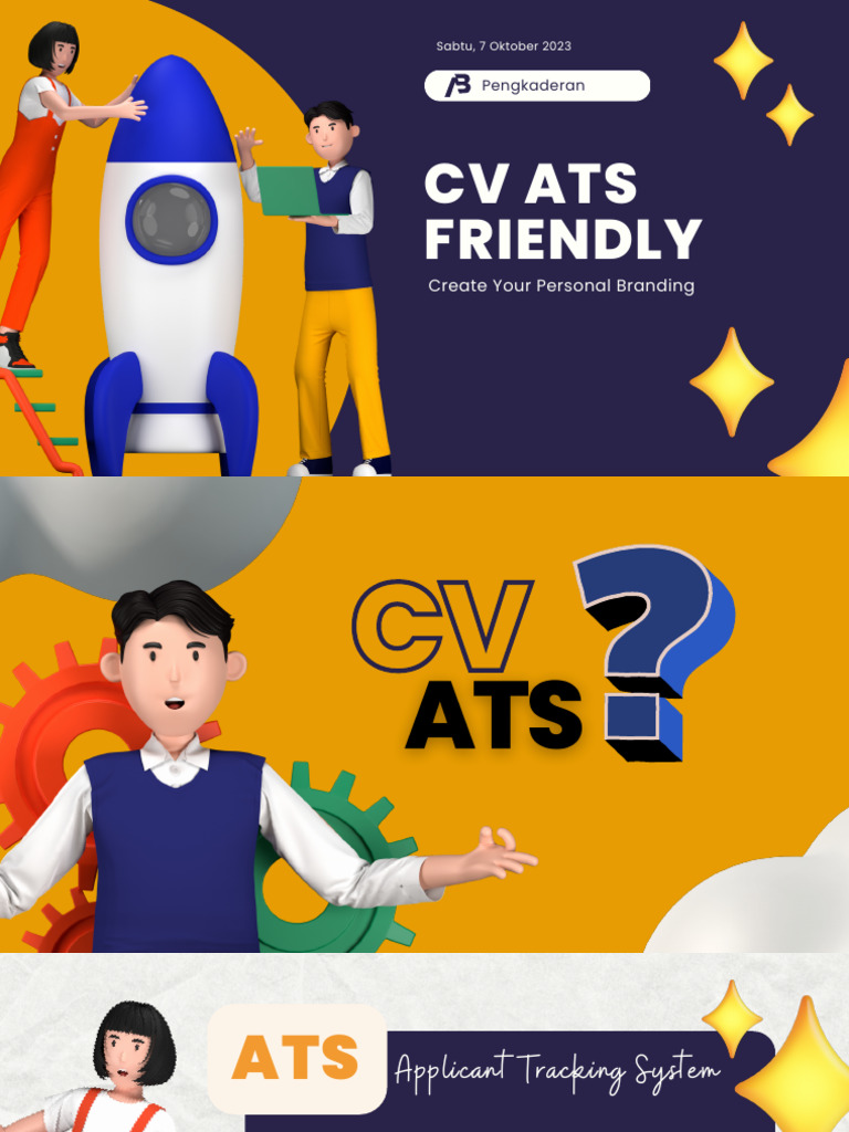 Panduan Membuat CV ATS Friendly | PDF
