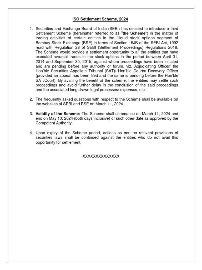 Public_Notice_ISO_Settlement_Scheme_2024 | PDF