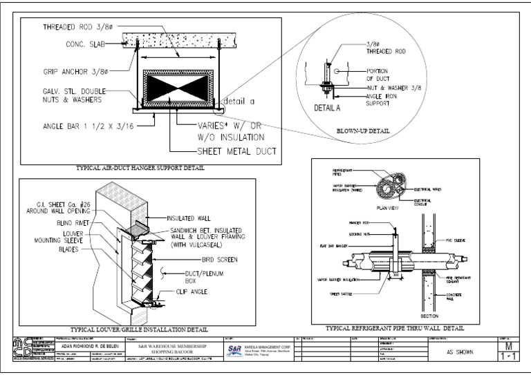 MISC - INSTALLATION DETAILED DRAWING-Layout1 | PDF