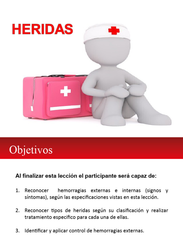 Tr-8 Heridas-1 | PDF | Herida | Primeros auxilios