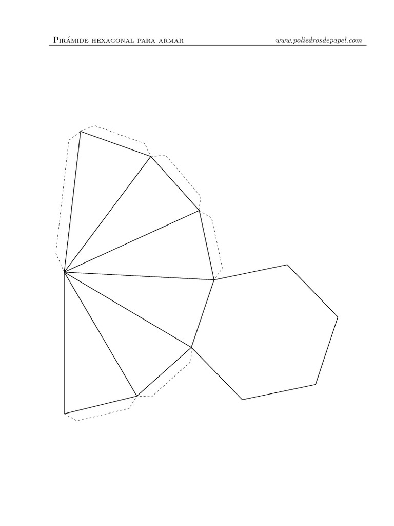 Piramide Hexagonal | PDF