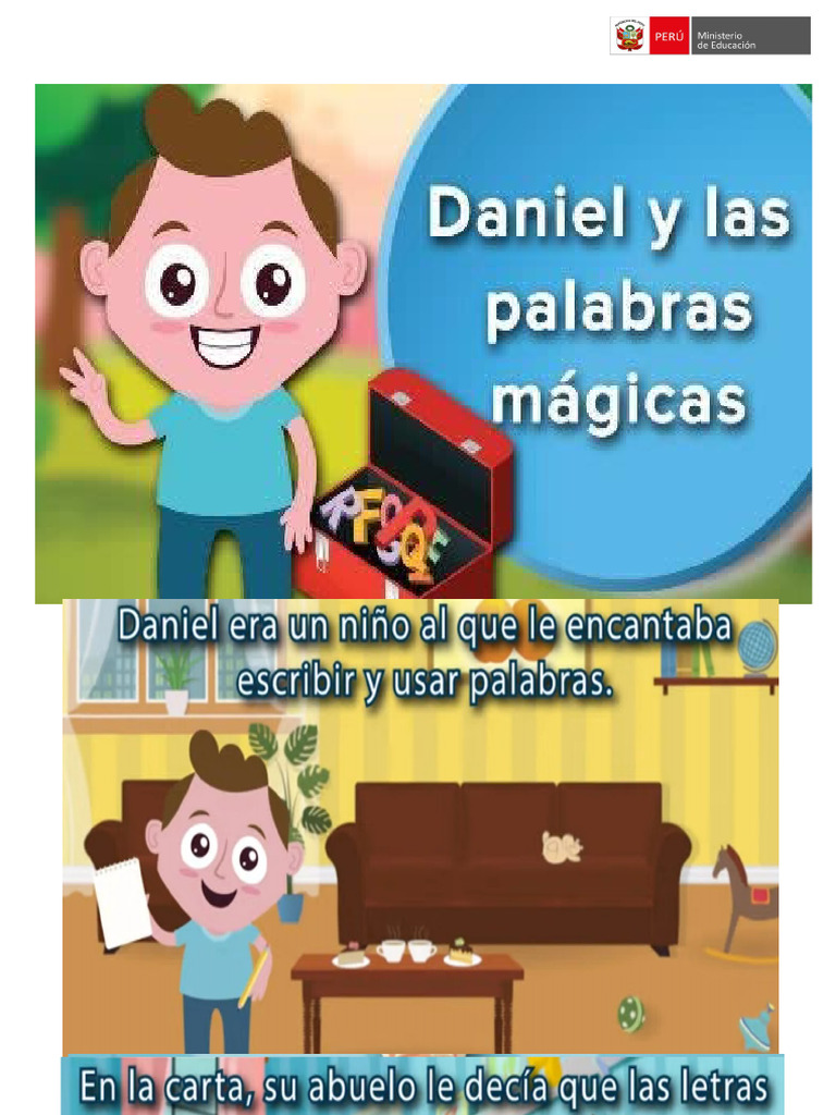 Cuento Daniel y Palabras Magicas | PDF | Libros para adolescentes