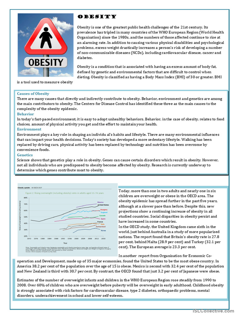 Obesity | PDF | Obesity | Nutrition