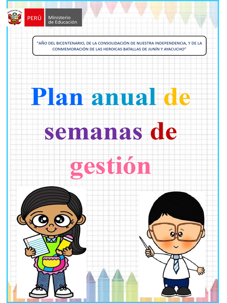 Plan Anual de Semanas de Gestion - 2024 | PDF | Evaluación | Maestros Plan Anual de Semanas de Gestion - 2024 | PDF | Evaluación | Maestros