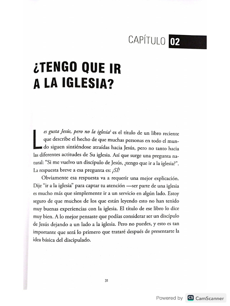 Capítulo 2 - Caminando Con Jesús | PDF