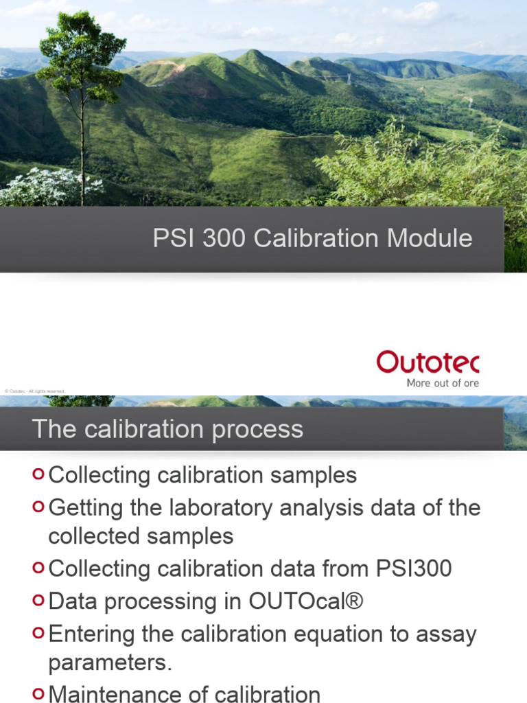 5. PSI 300 Calibration Customer | PDF | Calibration | Regression Analysis
