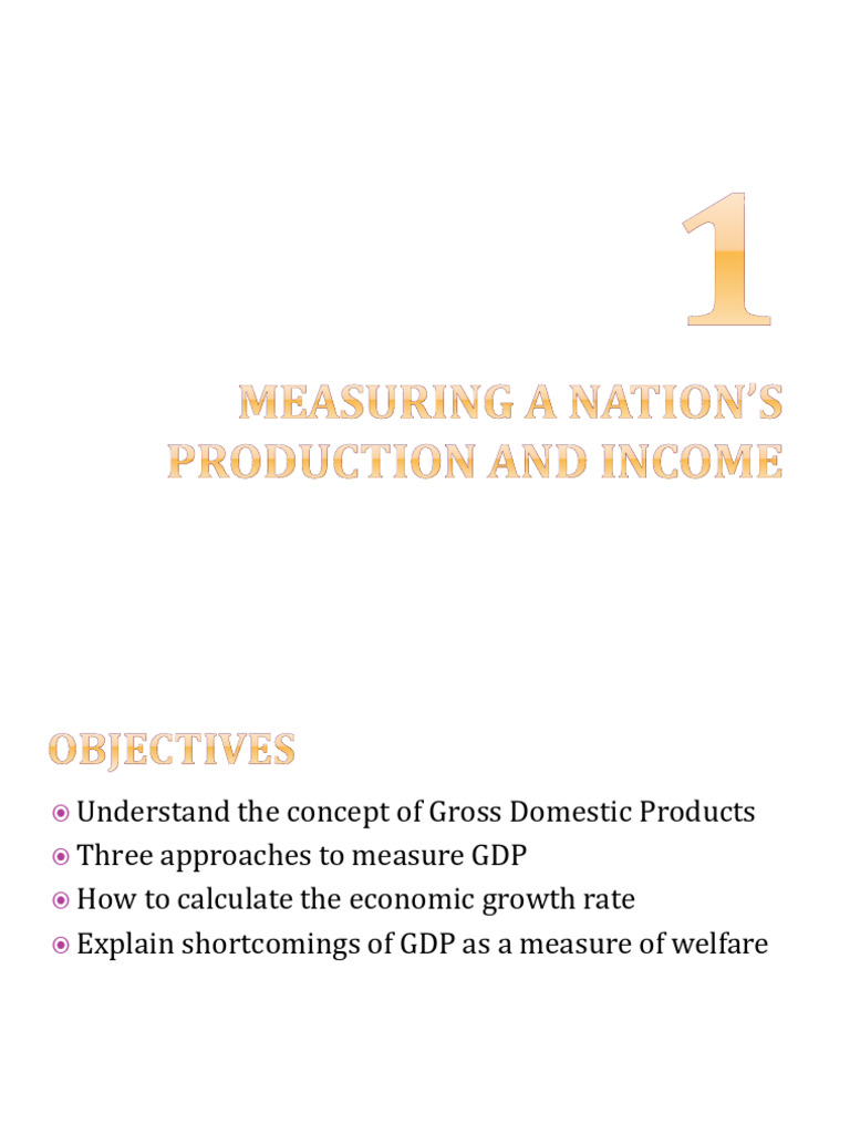 1 GDP | PDF | Gross Domestic Product | Consumption (Economics)