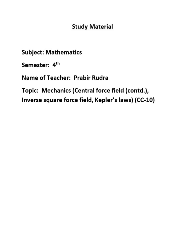 4 Th Sem Math 30042020 Pdf