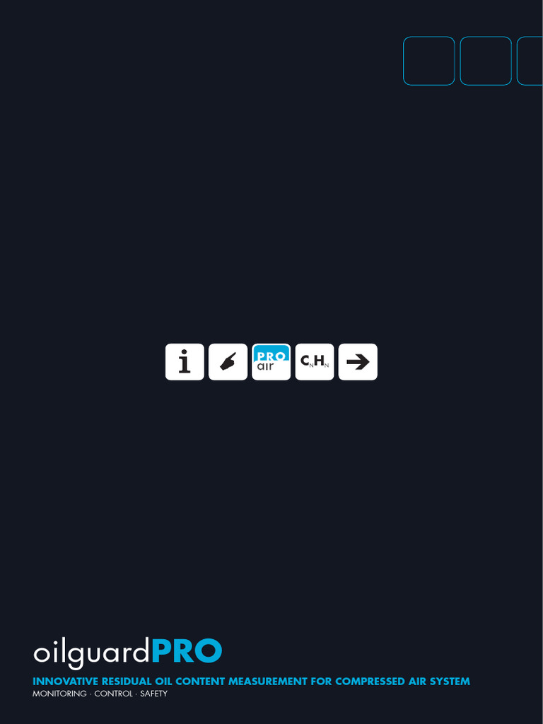 PROAIR oilguardPRO English | PDF | Sensor | Errors And Residuals