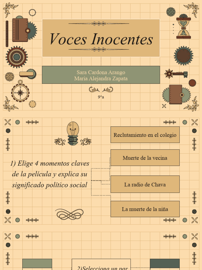 Análisis de "Voces Inocentes" | PDF