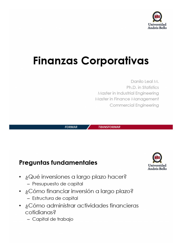 Finanzas_Parte1 | PDF | Compartir (Finanzas) | Business