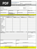 RFA Form for Construction Approval | PDF | Engineer | Economic Sectors