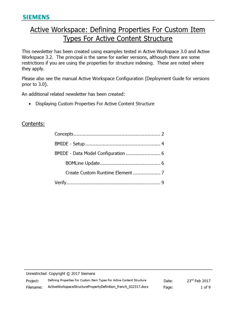 Active Workspace Structure Property Definition Pdf Computer Programming Software Engineering