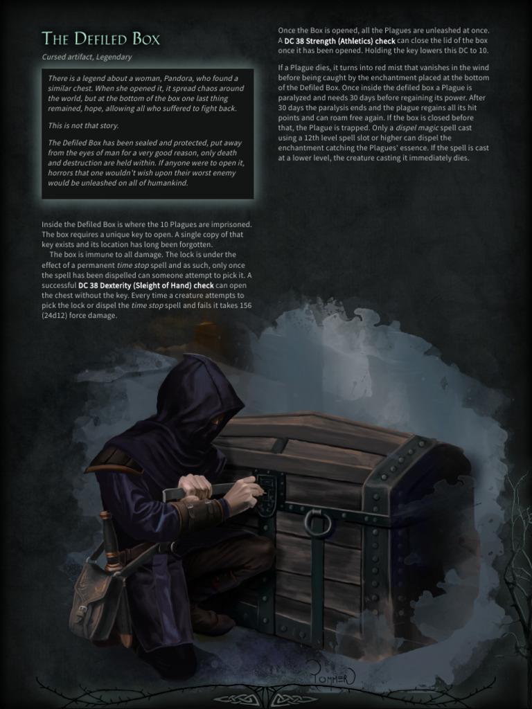 Defiled Box DND 5e Homebrew | PDF