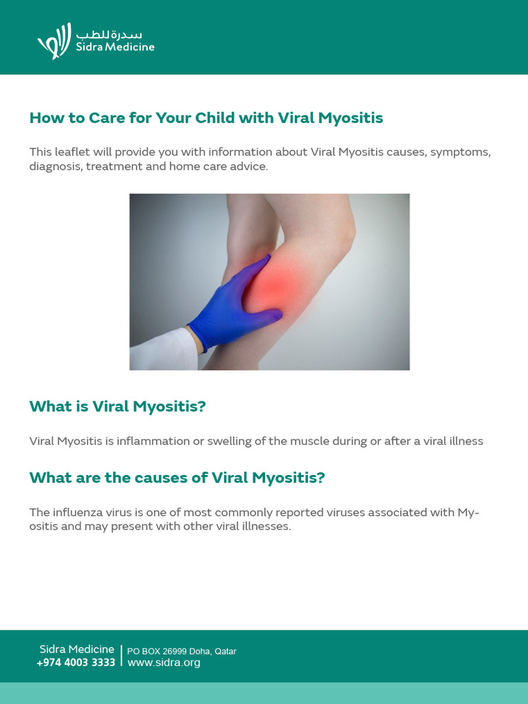Viral Myositis En Pdf Medical Diagnosis Influenza