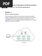 What Is Cloud Computing - GeeksforGeeks | PDF | Cloud Computing | Software As A Service