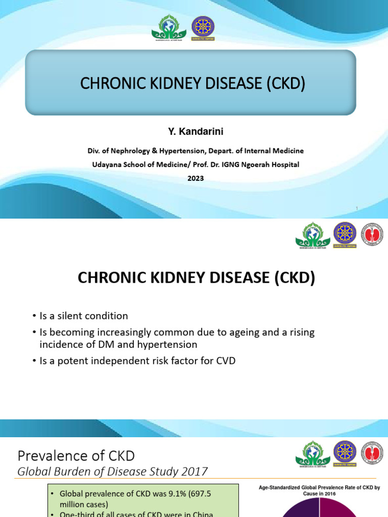 Lecture 6.2. Chronic Kidney Disease | PDF | Chronic Kidney Disease | Kidney
