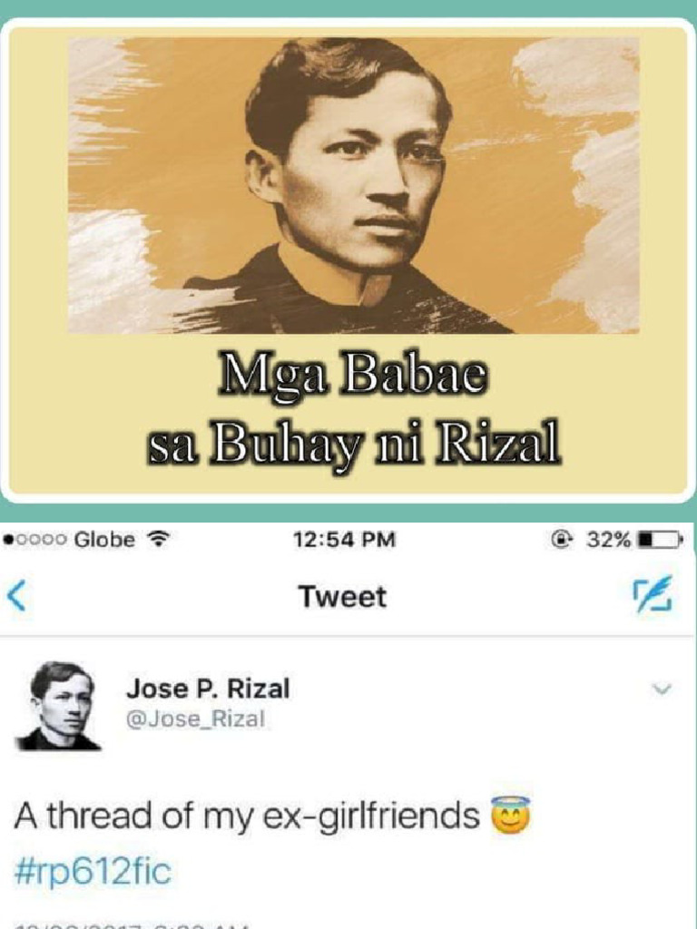 Mga Babae Sa Buhay Ni Rizal - 20240402 - 213340 | PDF