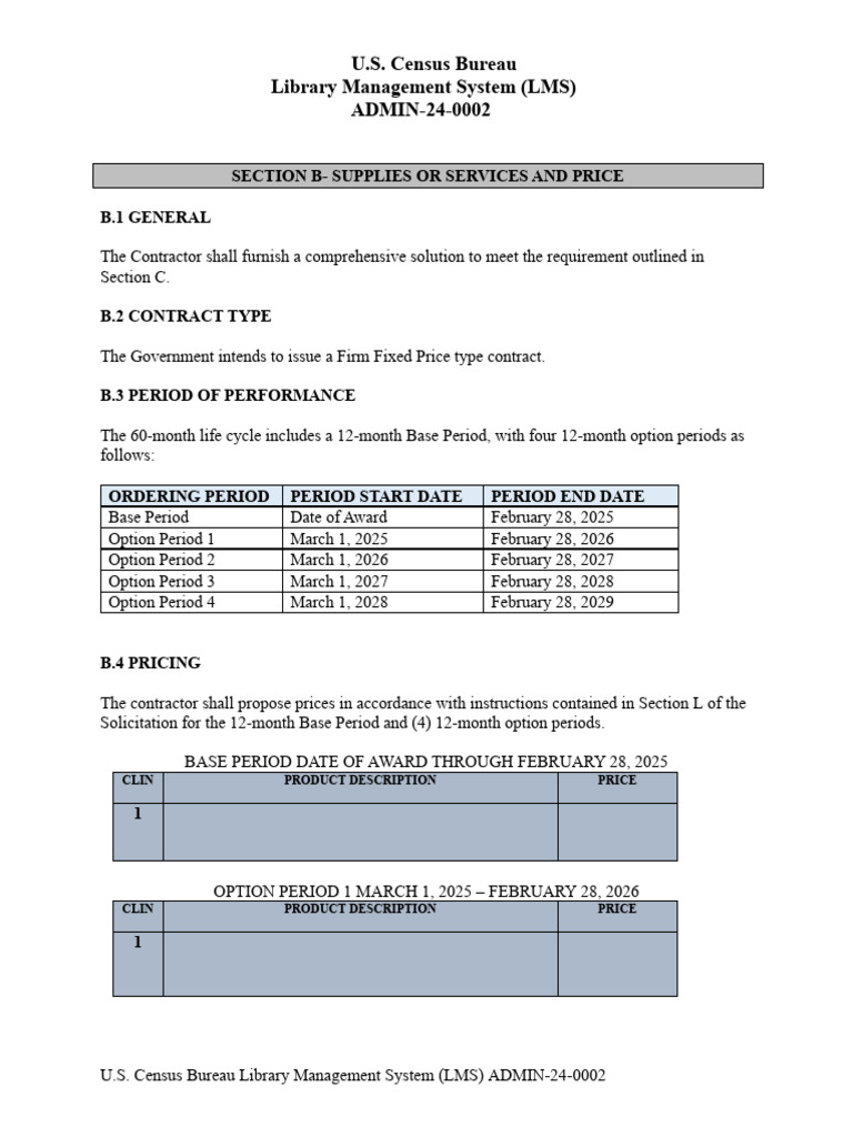 ADMIN 24 0002+RFP+Library+Management+System | PDF | Metadata | Libraries