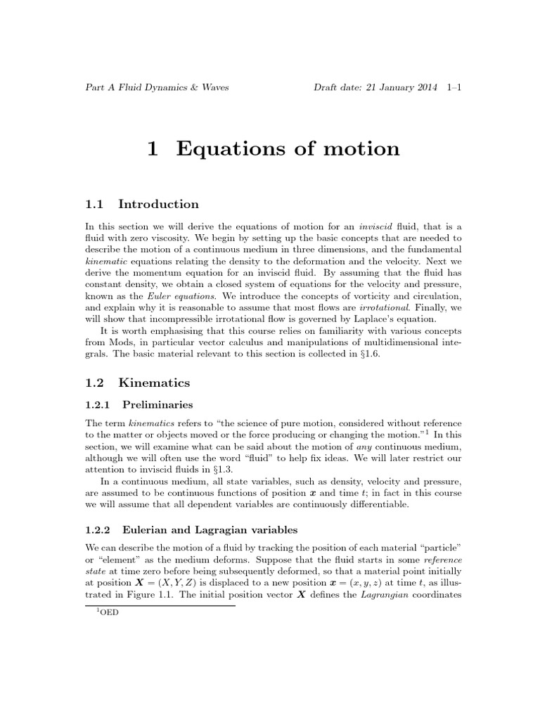 Fluids 1 Download Free Pdf Continuum Mechanics Fluid Dynamics